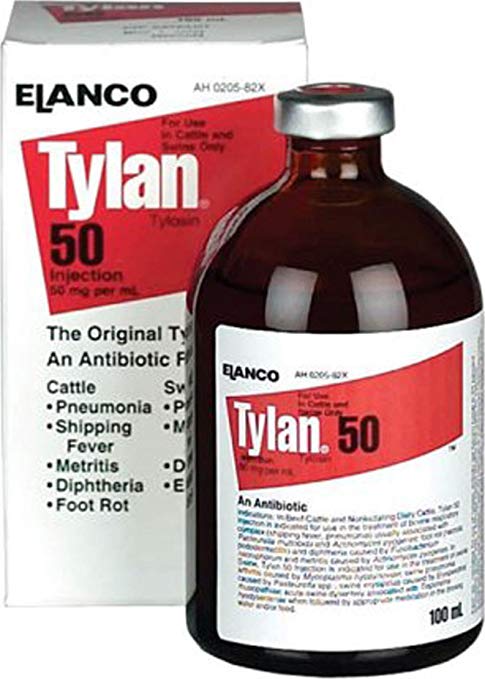 Elanco Tylan 50 Injection - Total Pooch