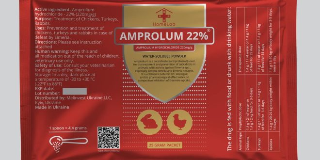 Amprolium Powder for Treatment of Coccidiosis 100g - Total Pooch